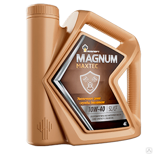 Масло моторное Роснефть Magnum Maxtec 10W-40 SL/CF канистра 1л купить ...