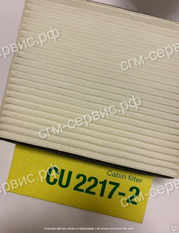 Фильтр салона CU2217-2 MANN Фильтра, цена в Новосибирске от компании ...