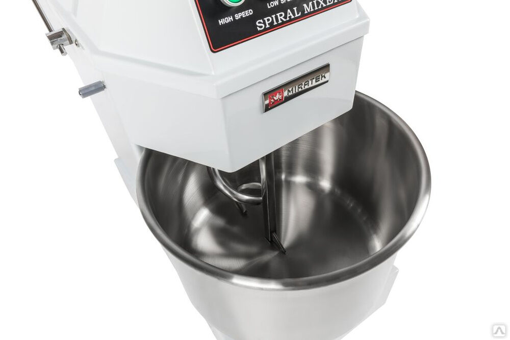 Спиральный тестомес Miratek PX-20 380В – для дрожжевого теста, 20 л