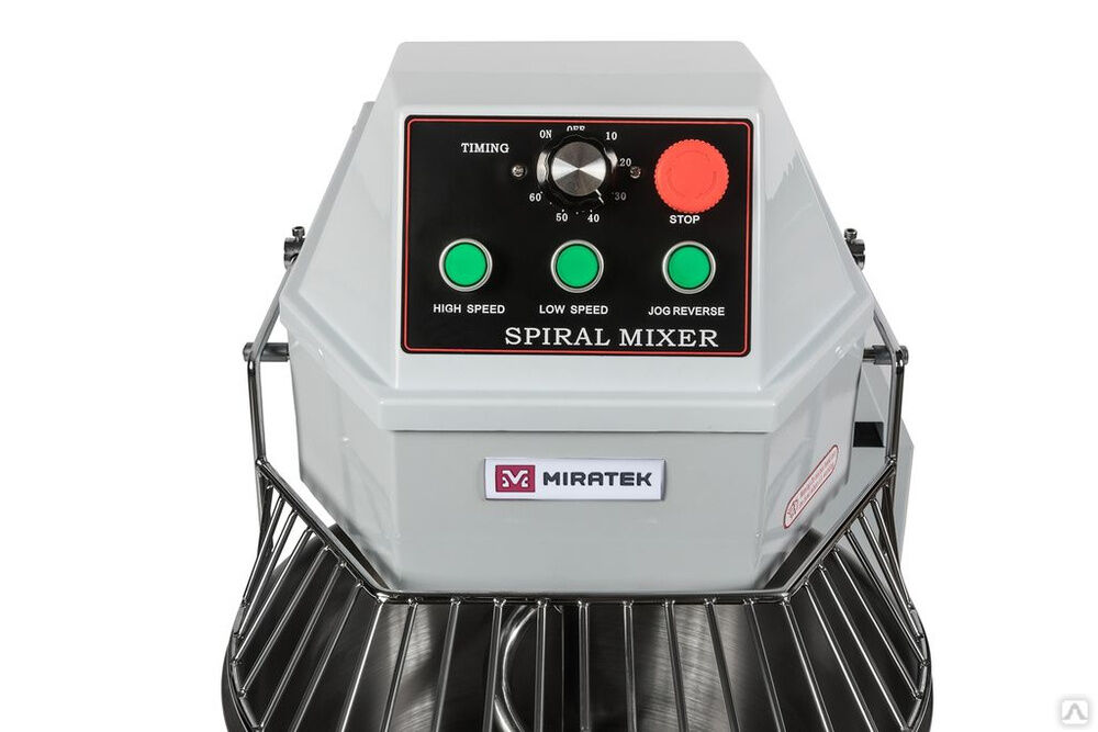 Спиральный тестомес Miratek PX-20 380В – для дрожжевого теста, 20 л